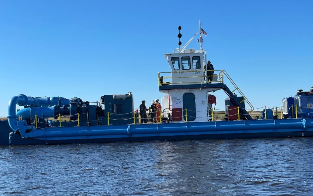 IHC America delivers water injection dredger to NCSPA - Dredging Today