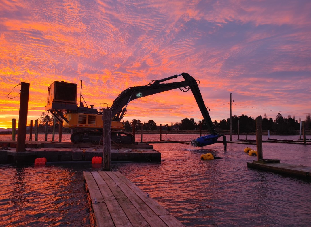 DOP250 best choice for Hammond Marina dredging project - Dredging Today