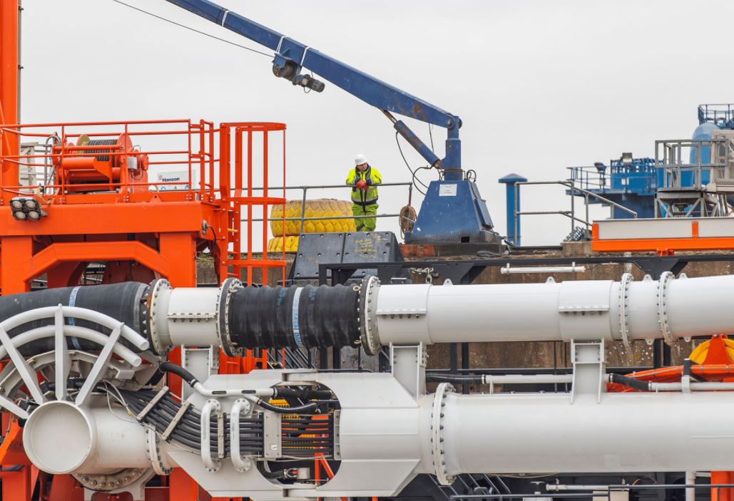 Aggregate dredger Hanson Thames makes its first delivery - Dredging Today