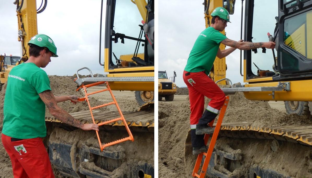 DEME's Retractable Ladder idea winner of the IADC Safety Award 2022 ...