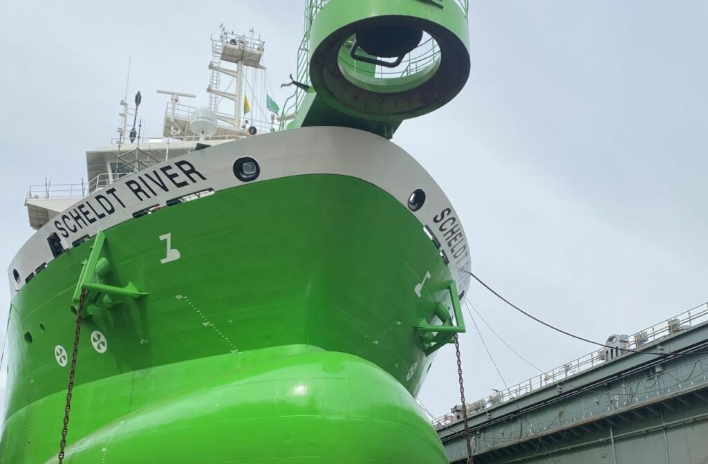 TSHD Scheldt River completes first five-year docking - Dredging Today