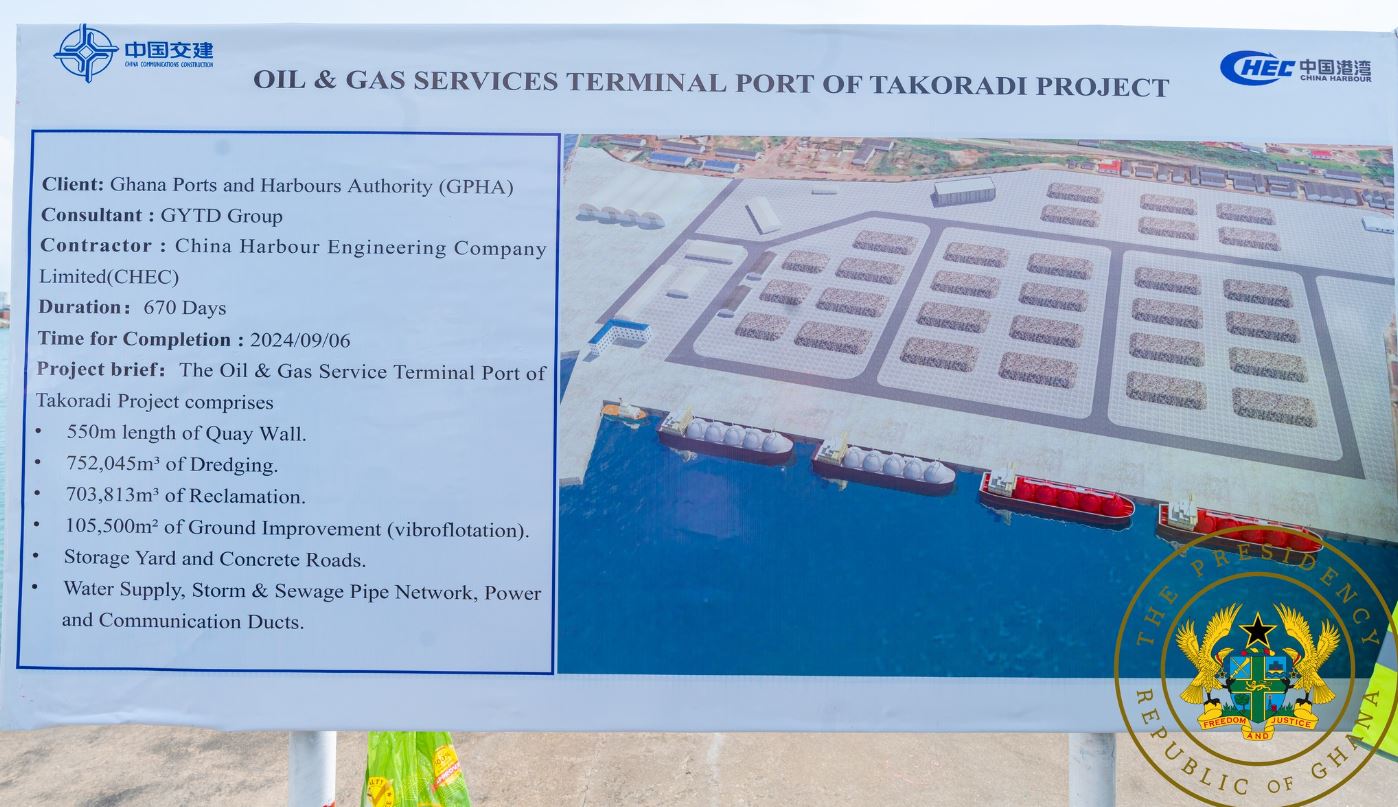 Akufo-Addo inaugurates two development projects at Takoradi Port ...