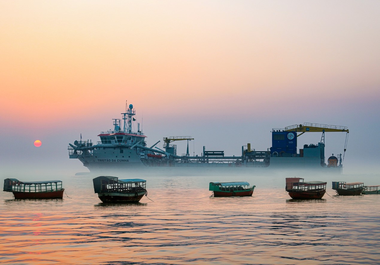 PHOTO UPDATE: Payra Port dredging in full swing - Dredging Today