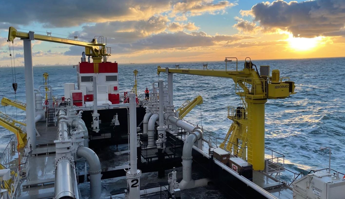 TSHD Teunis Huibertus sea trials underway - Dredging Today