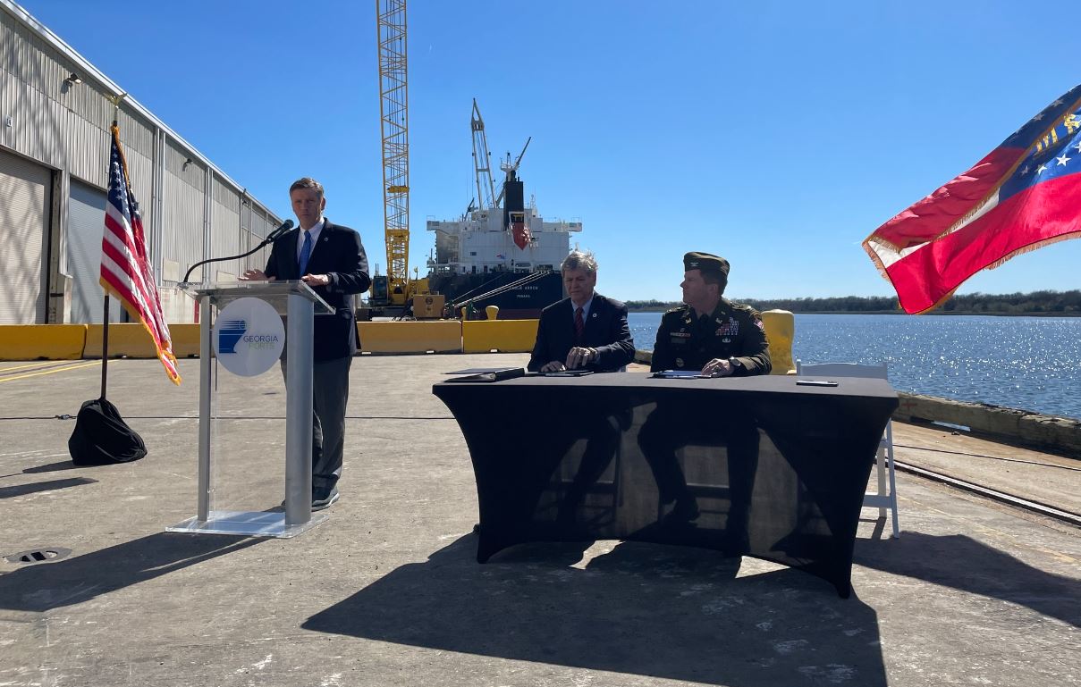 GPA, USACE ink agreement for Brunswick Harbor Modifications - Dredging ...
