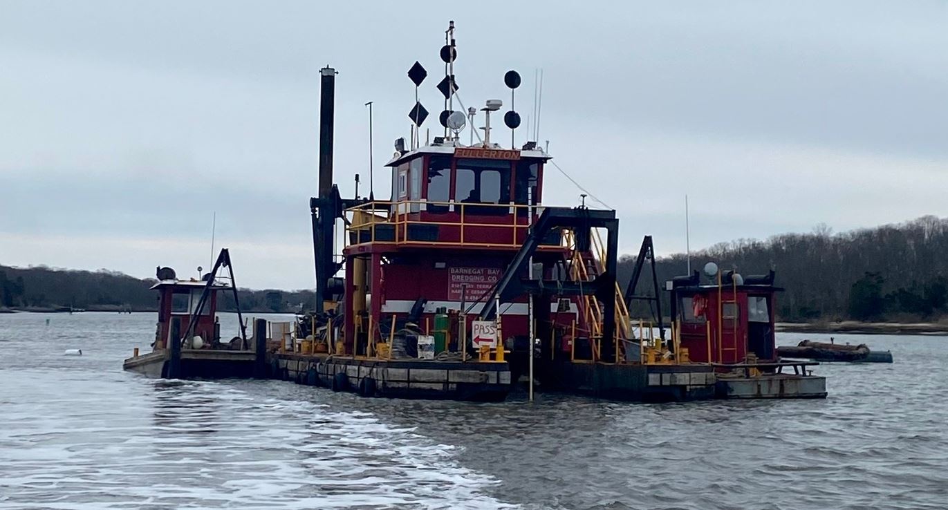 One project, two dredgers - Cape May dredging in full swing - Dredging ...