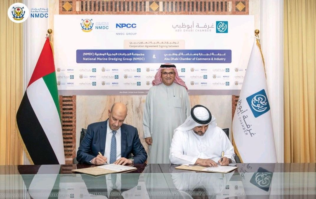 NMDC, Abu Dhabi Chamber ink MoU - Dredging Today