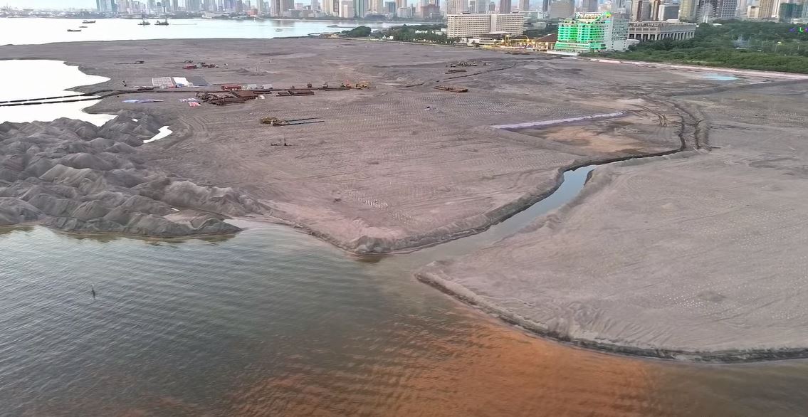 Manila Bay land reclamation PHOTO UPDATE - Dredging Today