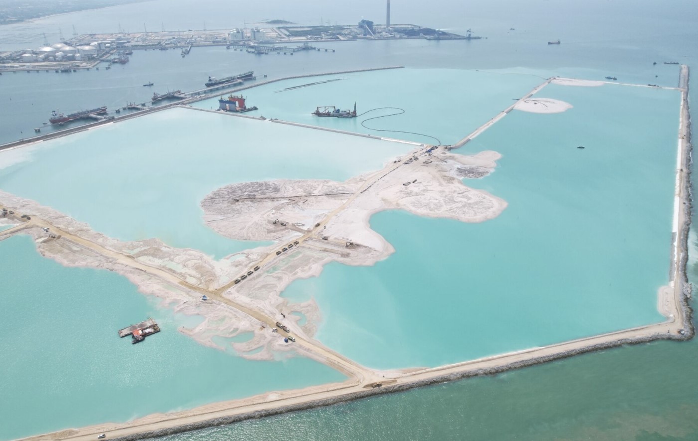 PHOTO of the Map Ta Phut Port development project - Dredging Today