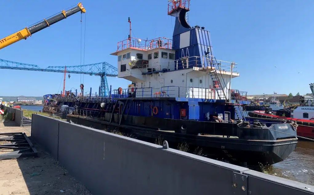 Cleveland County dredger on its way to Bermuda - Dredging Today