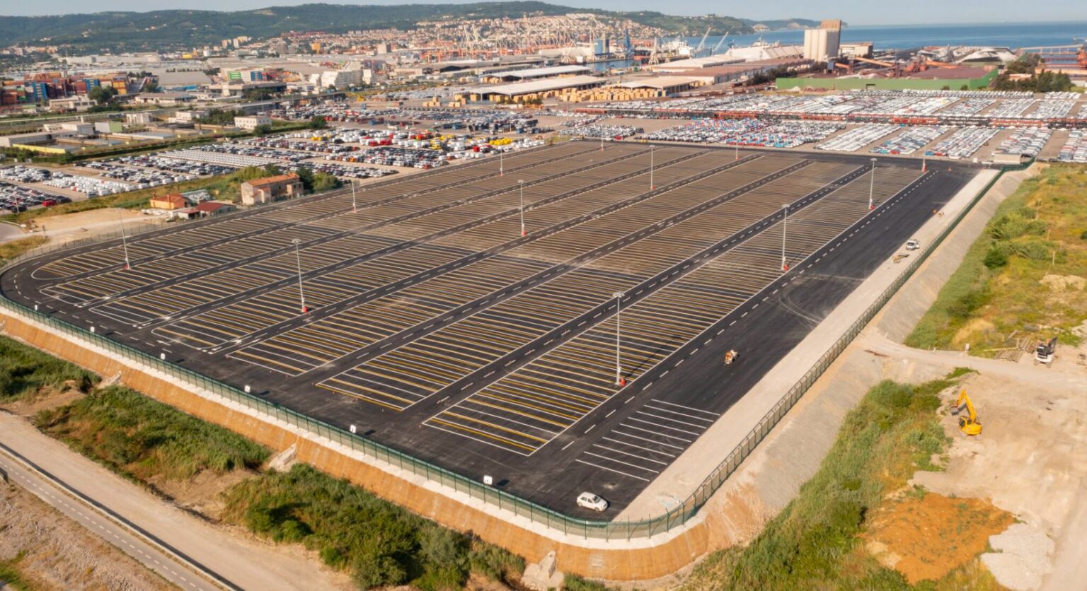 Port of Koper: Using dredge material to create new storage space ... Port of Koper: Using dredge material to create new storage space ...