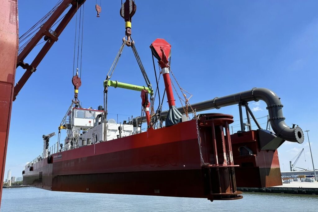 IHC Beaver 65 dredger setting sail for Indonesia - Dredging Today