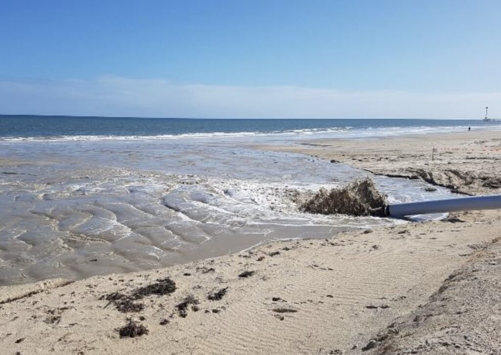 Annual sand replenishment at Glenelg - Dredging Today