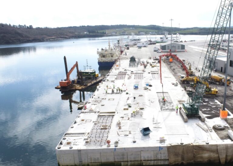 Smooth Point Pier extension officially opened - Dredging Today