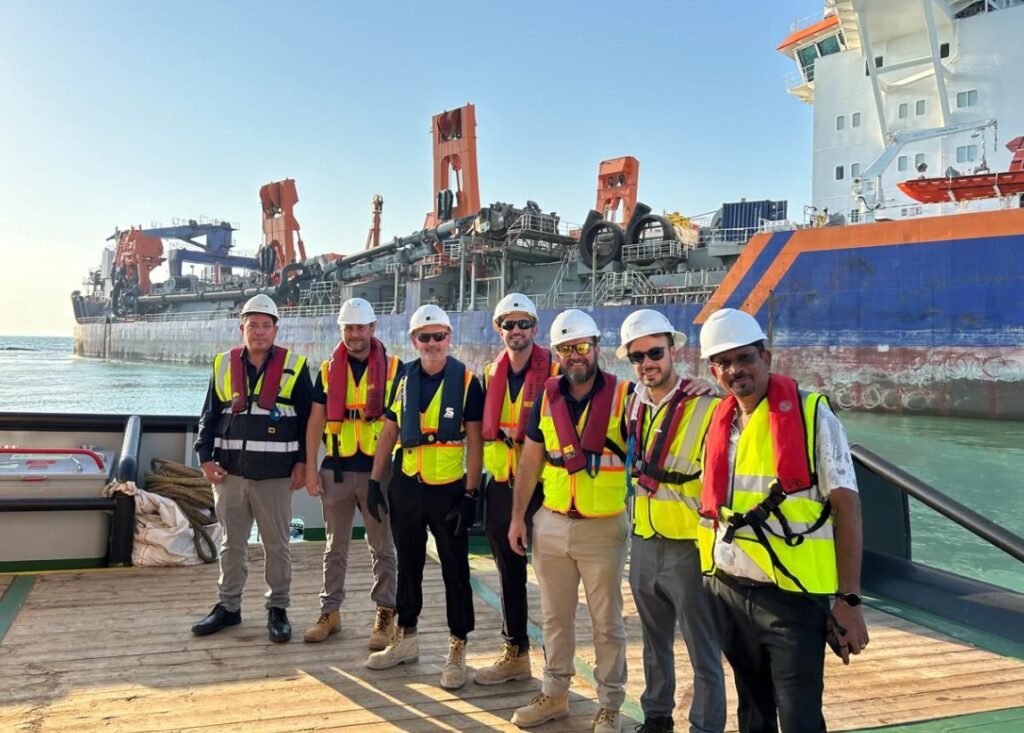 Marjan Project delivery team tours THSD Rotterdam - Dredging Today