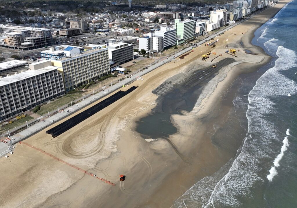 Virginia Beach replenishment project moving along - Dredging Today