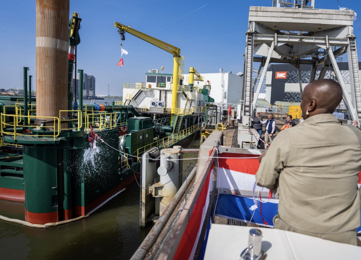 Official naming of the Kenmare's new dredgers - Dredging Today
