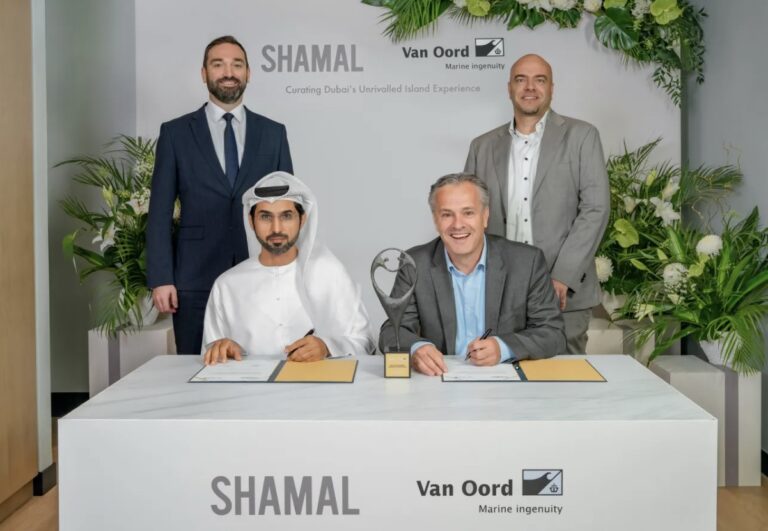 Van Oord wins land reclamation project in Dubai - Dredging Today