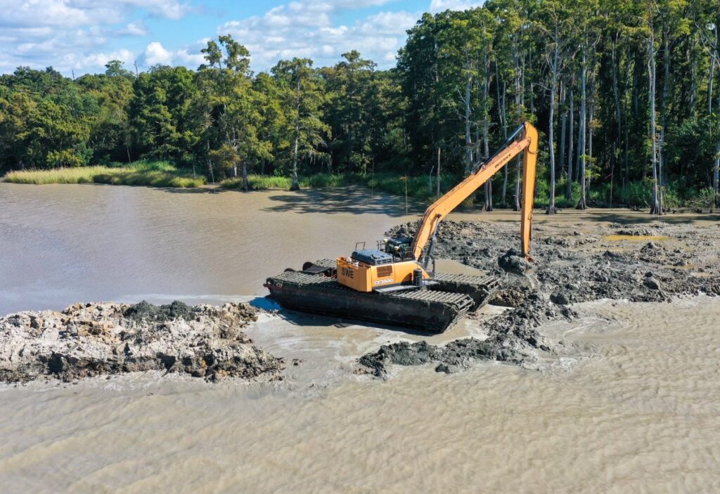 CPRA: Groundbreaking of Mandeville Lakefront Wetlands Project ...