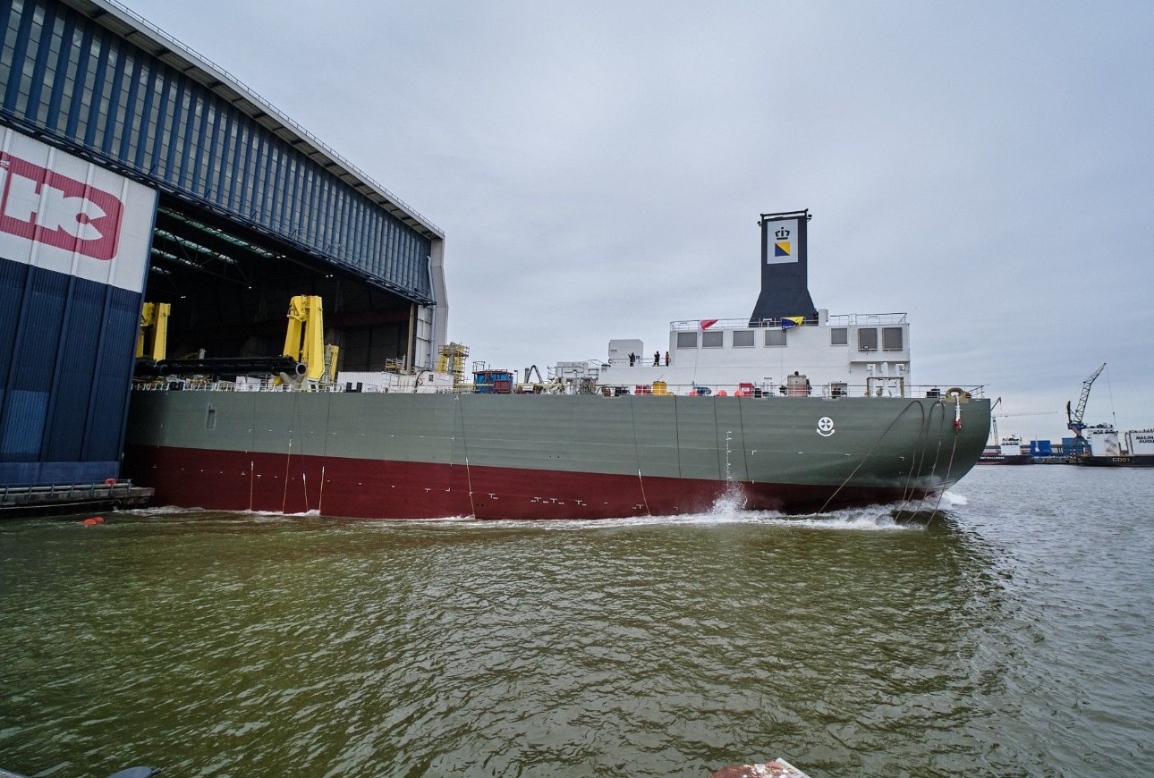 EXCLUSIVE: Boskalis' new mega TSHD hits the water - Dredging Today