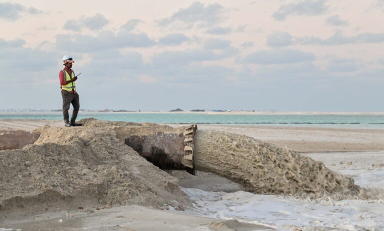 EXCLUSIVE: Rasmalé land reclamation in full swing - Dredging Today